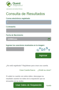 Laboratorios Quest Diagnostics >> Análisis y Estudios * Precios [2026 ]